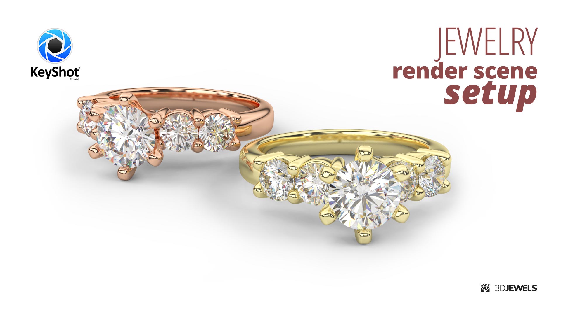 KeyShot Scene Setups For Jewelry 3D Renderings | 3DJewels