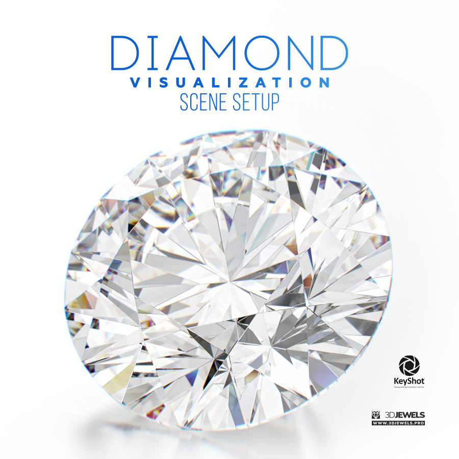 Keyshot Scene Setup For Jewelry Diamonds Renderings | 3DJewels
