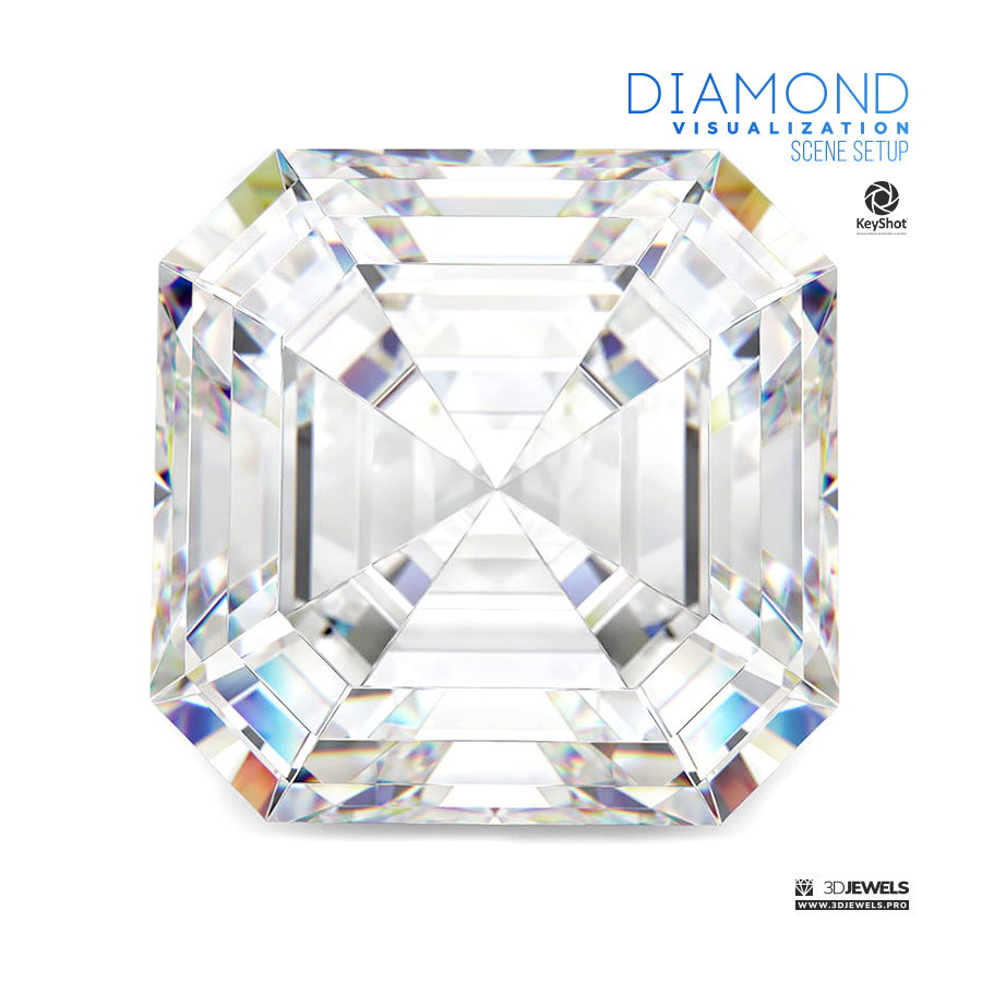 Keyshot Scene Setup For Jewelry Diamonds Renderings | 3DJewels