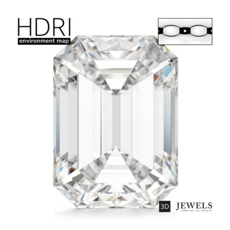 Jewelry HDRI Environment Map For 3D Diamond Rendering | 3DJewels