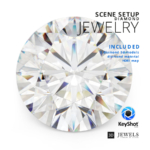 Keyshot Scene Setup For Jewelry Diamonds Renderings | 3DJewels