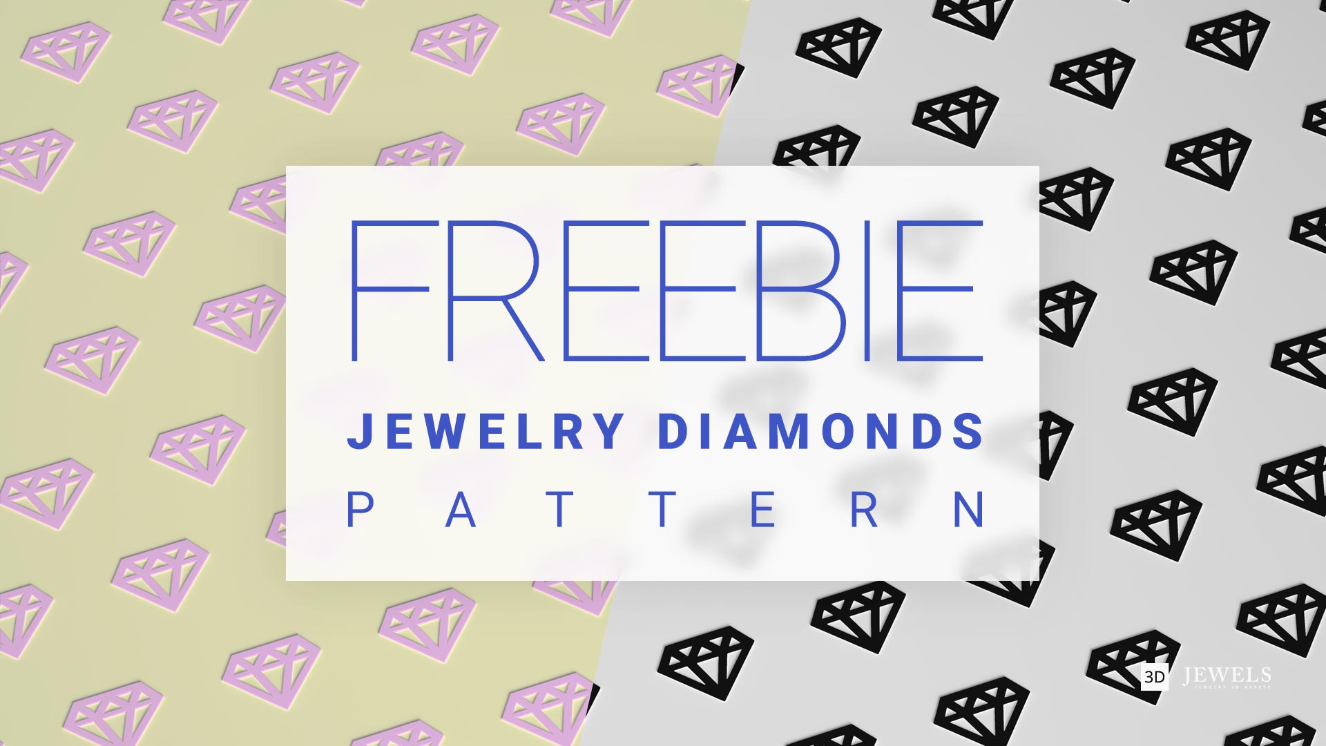 Free diamonds pattern | 3DJewels - High-Quality Digital Jewelry Design ...