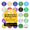 25 Gemstone Materials with KeyShot Jewelry Render Scene Setup