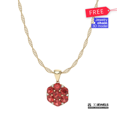 Download Jewelry Rope Chain Free 3D Model For Rendering | 3DJewels