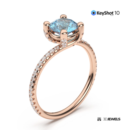 Bright Scene Setup for KeyShot 10 Jewelry 3D Rendering | 3DJewels