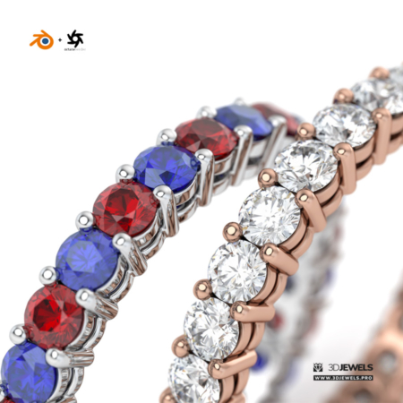 Blender with Octane Render Scene Setup for Jewelry Rendering Vol.1