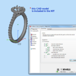 Female Hand 3D Model For Jewelry Rendering With KeyShot Scene Setup
