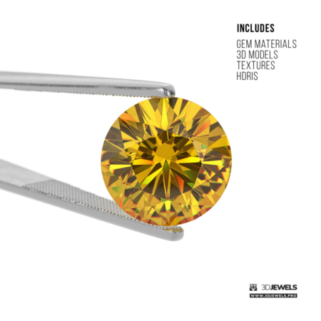 Diamond Tweezers Scene Setups For KeyShot Jewelry Rendering