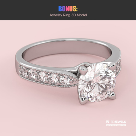 Precious Metal Material Pack for KeyShot Rendering | 3DJewels