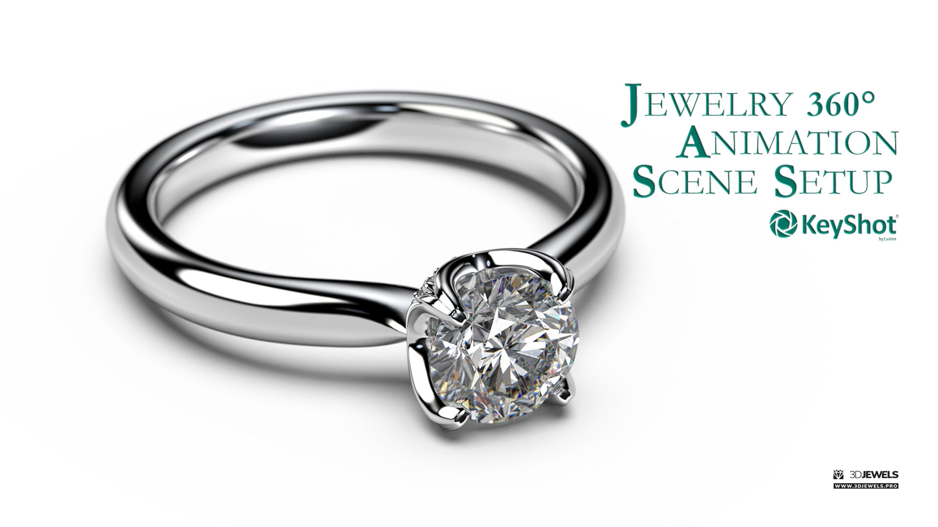 KeyShot 360 Animation Scene Setup for Jewelry Visualization | 3DJewels