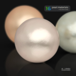 16 Pearl Materials with KeyShot Scene Setup for Jewelry Design
