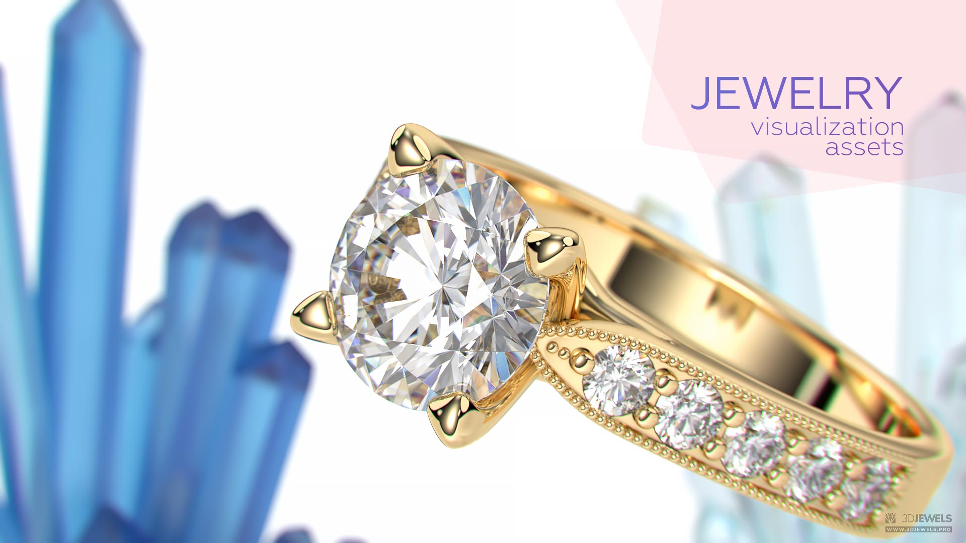 Jewelry 3D Models | 3DJewels - High-Quality Digital Jewelry Design Assets