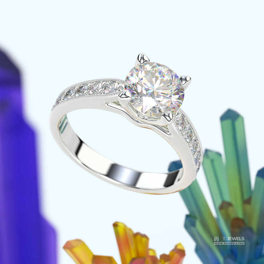 Crystal Scene Setups for Jewelry Rendering with KeyShot | 3DJewels