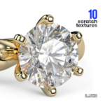 10 Scratch Textures Pack for Realistic Jewelry Rendering | 3DJewels