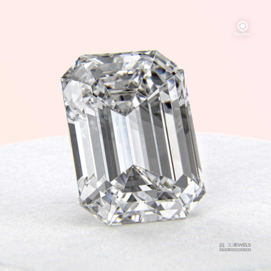 KeyShot Scene Setups with a Stand Display for Jewelry Rendering