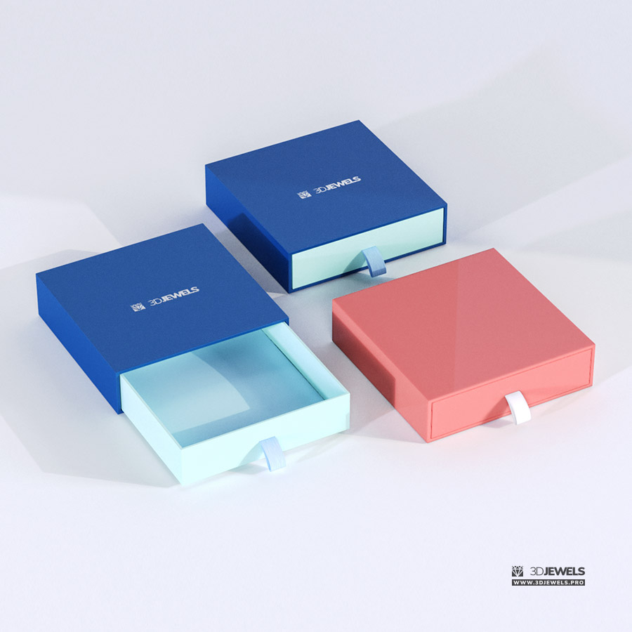 Jewelry Box 3D Models | 3DJewels - High-Quality Digital Jewelry Design ...