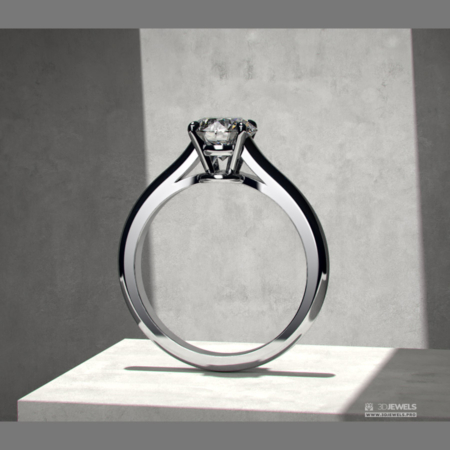 Studio Setup with Spotlight for Jewelry Rendering in KeyShot