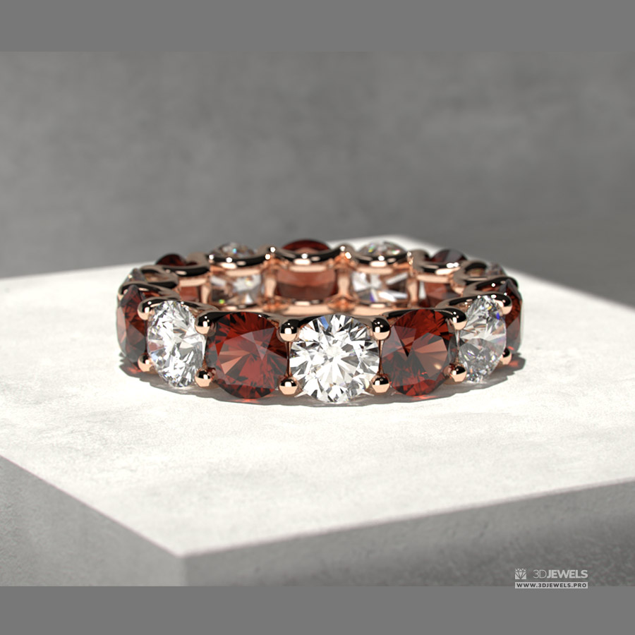 Studio Setup with Spotlight for Jewelry Rendering in KeyShot