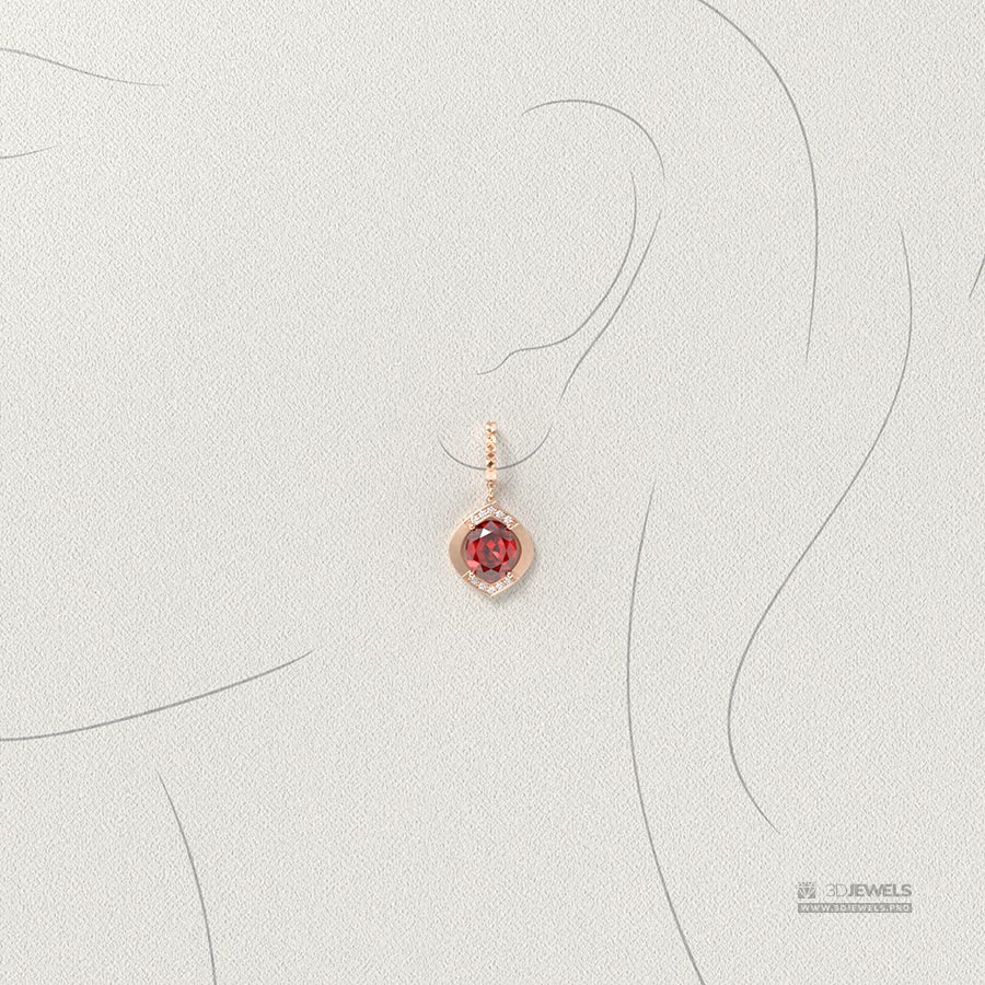 KeyShot Scene Setups with the Silhouette for Jewelry Rendering