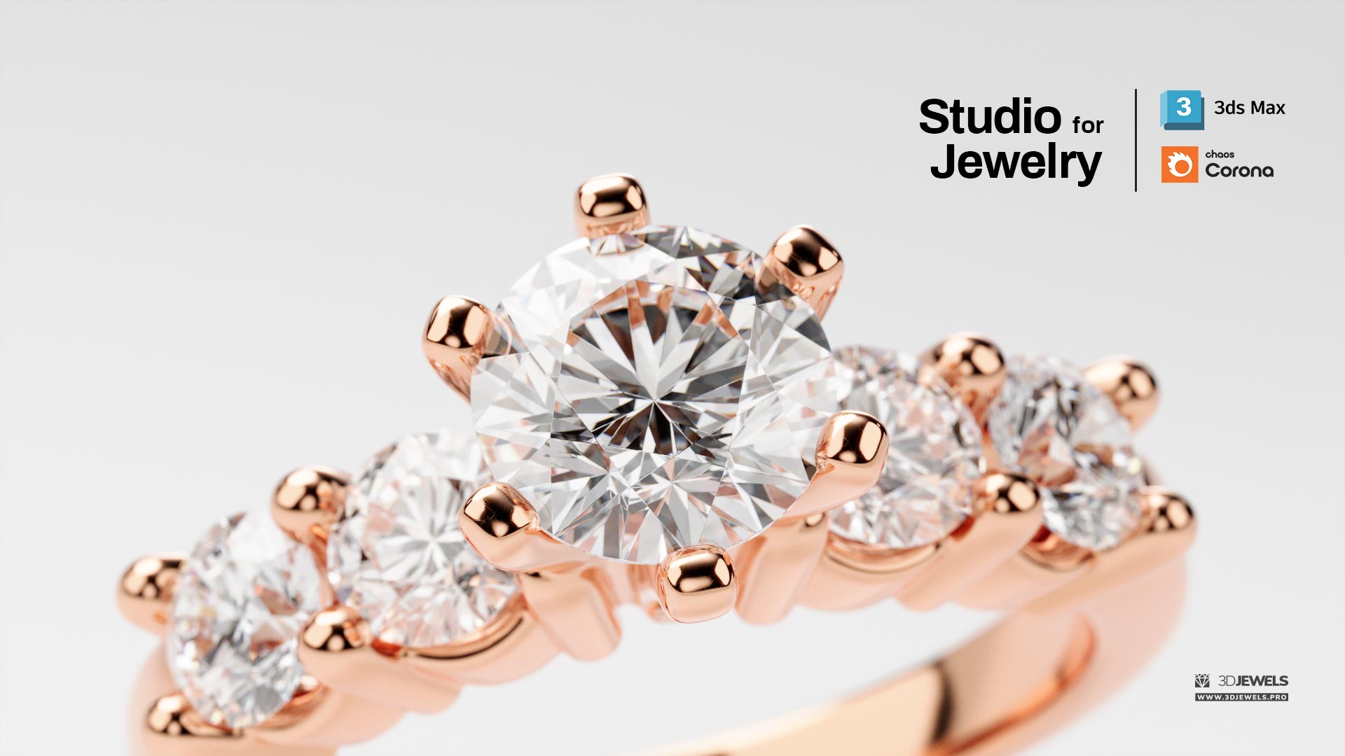 Jewelry Visualization Studio for 3ds Max & Corona Renderer